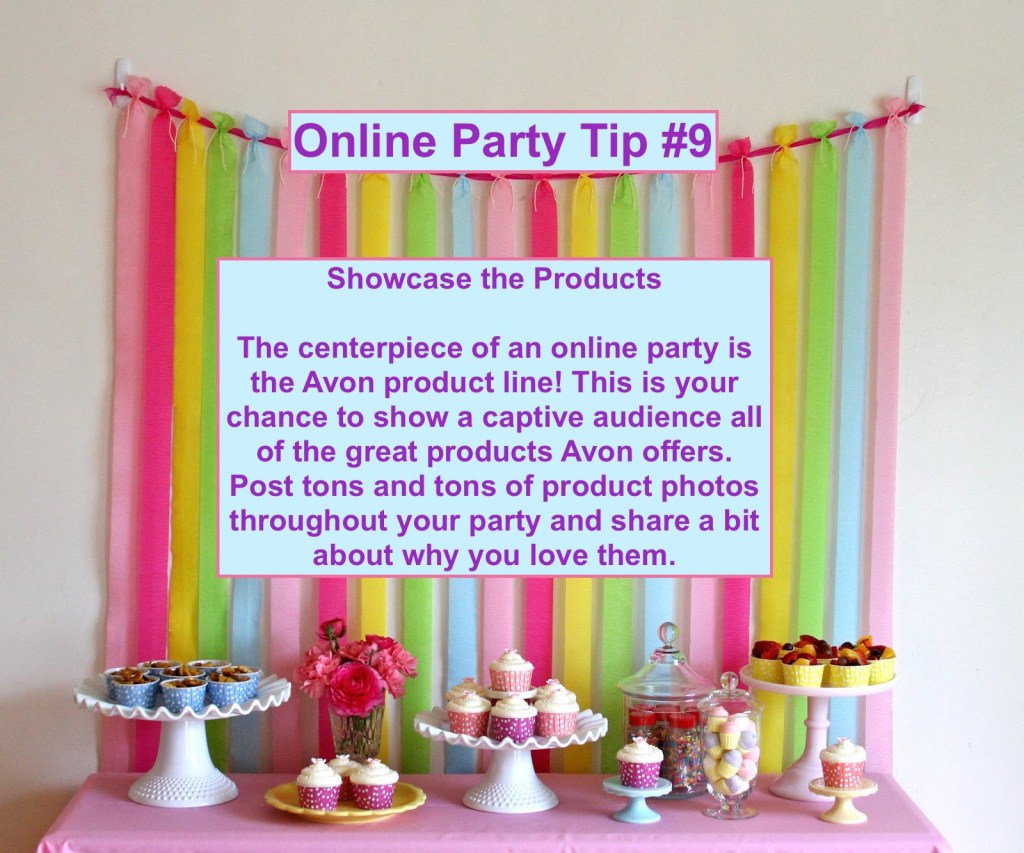 Tips for Hosting an Online Avon Party – Look, Feel, Live Beautiful